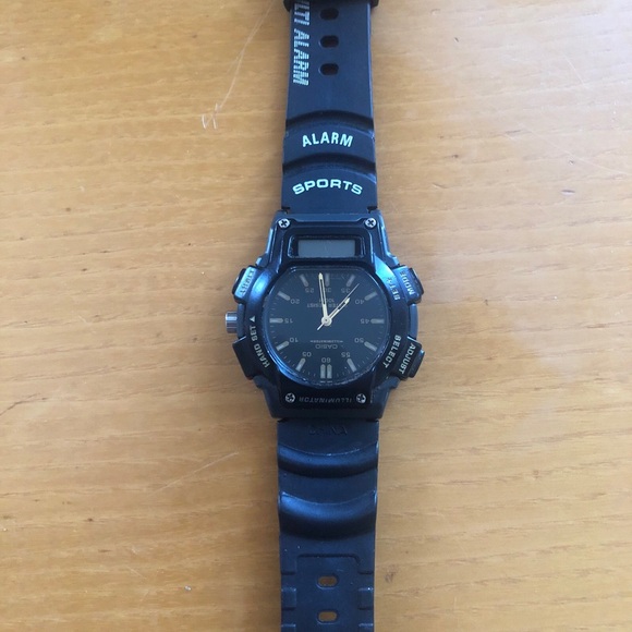 Casio | Other | Casio Black Smartwatch With Rugged Design | Poshmark